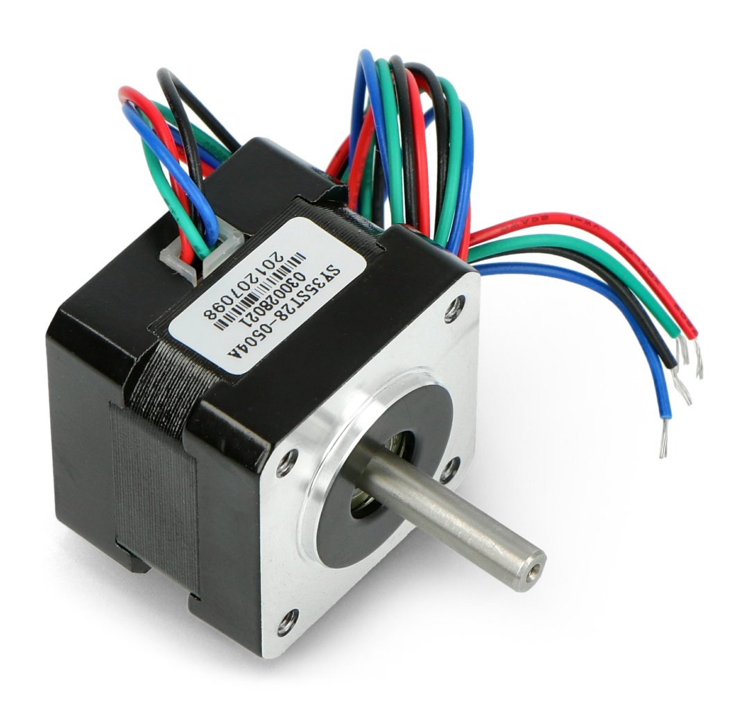 Stepper Motor SY35ST28-0504A 200 steps 10V / 0,5A Botland - Robotic Shop