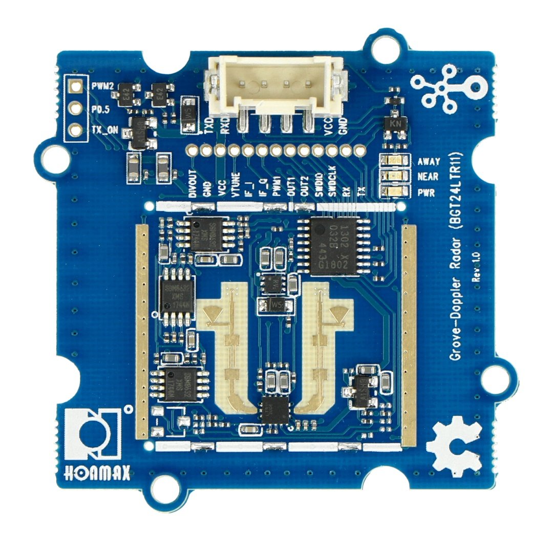 Grove - Doppler Radar - BGT24LTR11 - 24GHz Botland - Robotic Shop