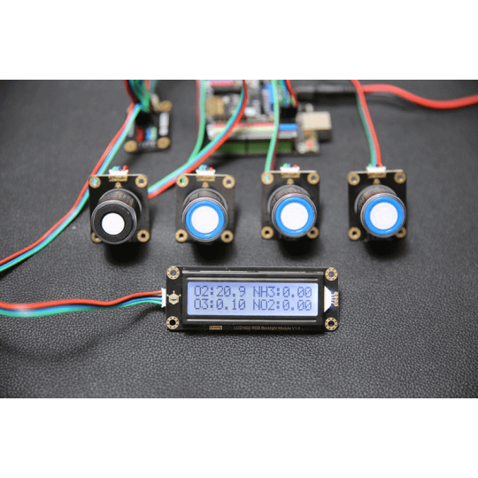 Gravity - H2 Hydrogen Sensor - I2C / UART - factory calibrated - DFRobot SEN0473 Botland ...
