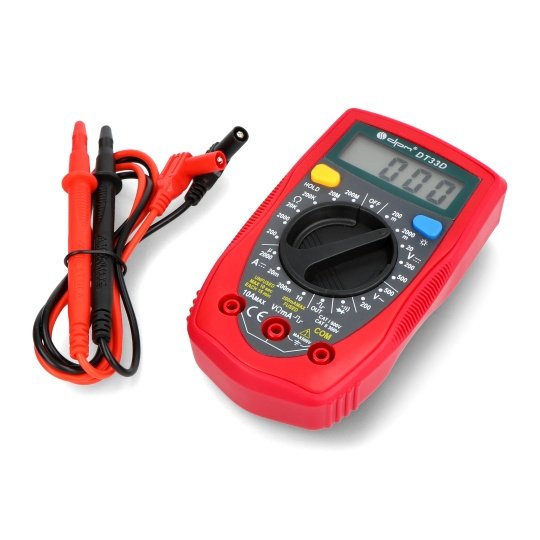 Universal multimeter DPM DT33D Botland - Robotic Shop