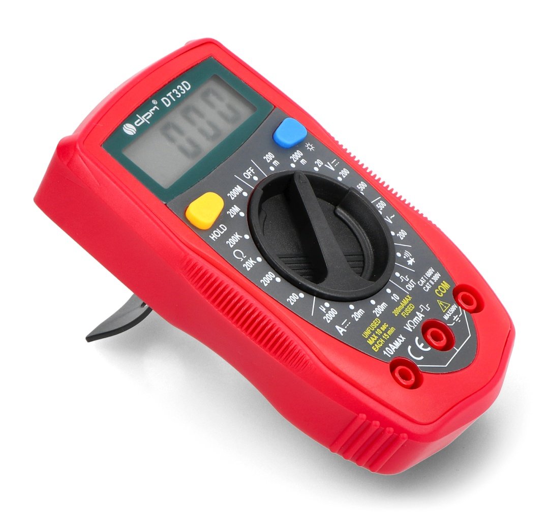 Universal multimeter DPM DT33D Botland - Robotic Shop
