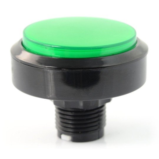 Push Button 6cm - green - low profile Botland - Robotic Shop