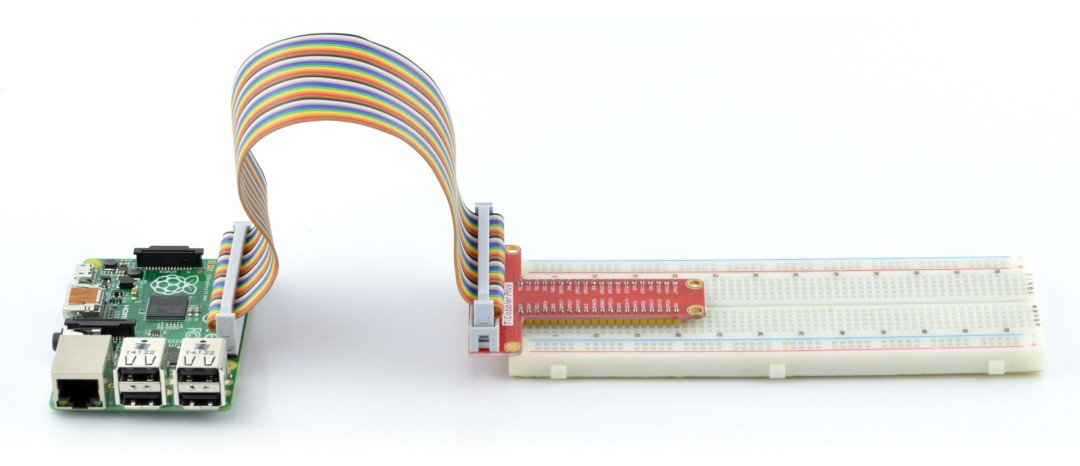 Buy Extension GPIO Raspberry Pi 3/2/B+ to the Botland - Robotic Shop
