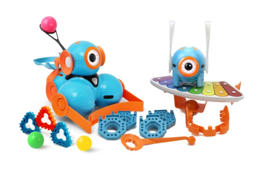 Robot Pack -10x Dash + 4x Dot + accessories_ Botland - Robotic Shop