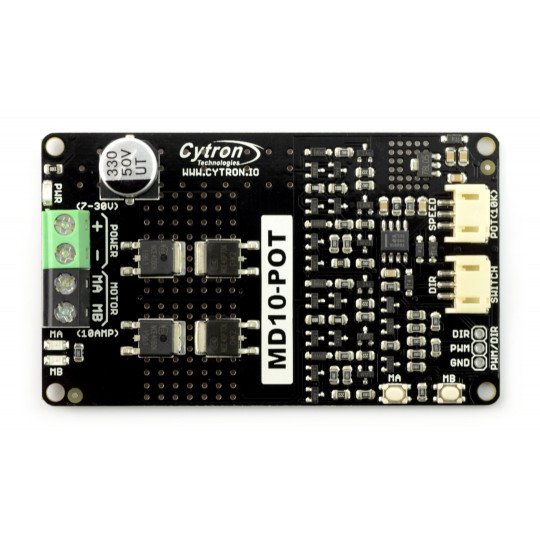 Cytron MD10-POT - DC motors controller 30V / 10A Botland - Robotic Shop