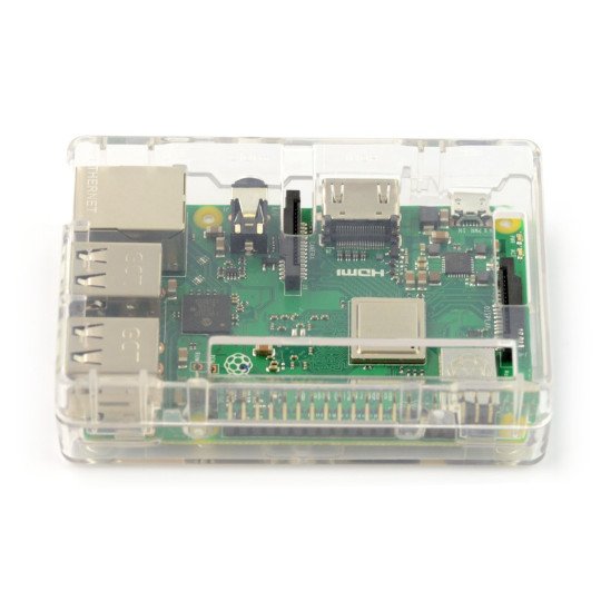 Case for Raspberry Pi Model 3B+/3B/2B - Botland - Robotic Shop