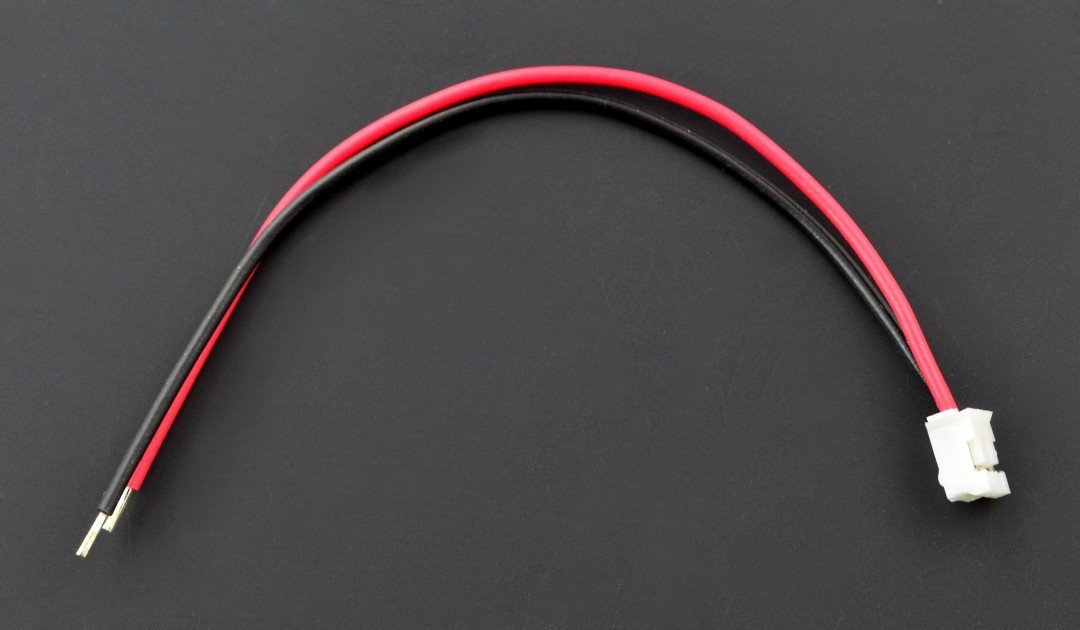 Buy Power cord JST 2-pin 10cm Botland - Robotic Shop