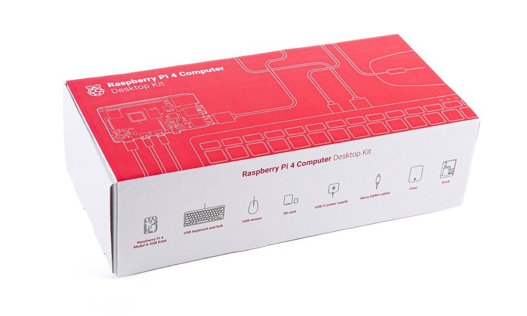 Buy Raspberry Pi 4 Desktop Kit - without Botland - Robotic Shop