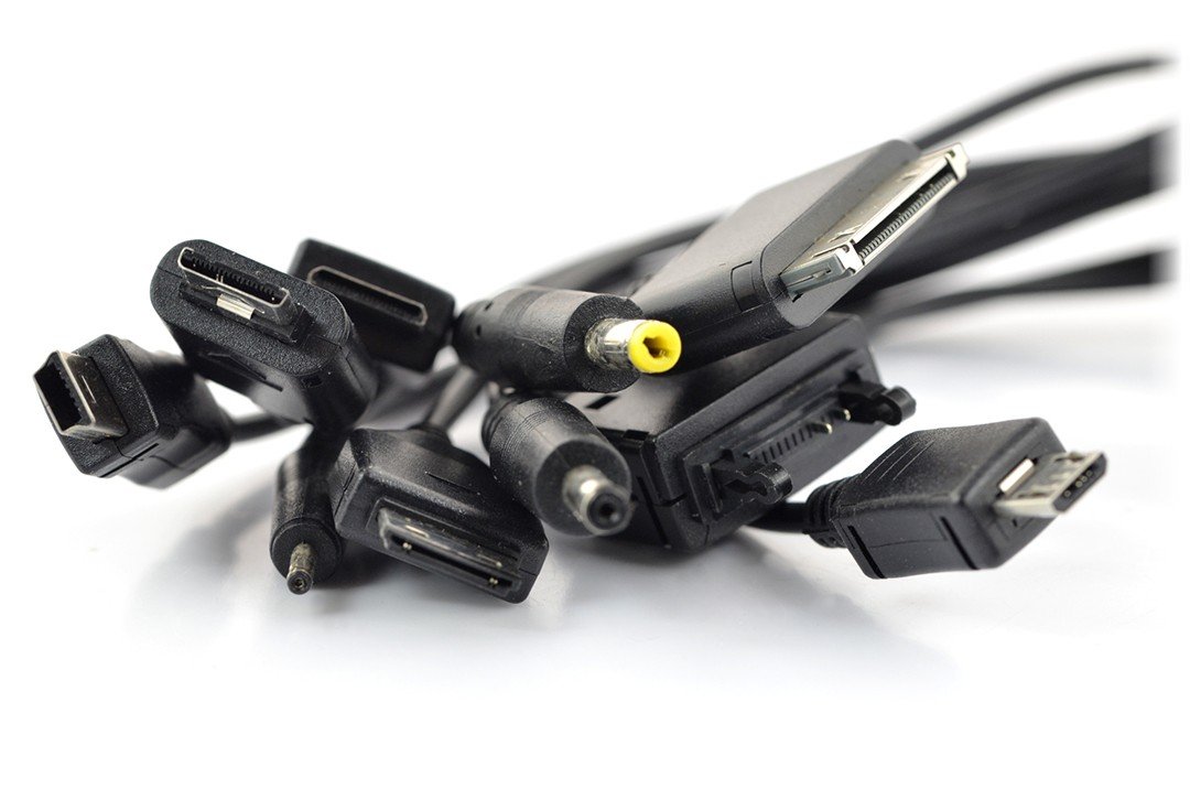 10-in-1 USB splitter - 20cm Botland - Robotic Shop