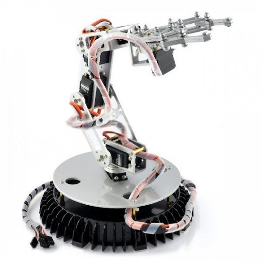 Arexx RA-1-PRO robot ARM - 6 servos + driver and Botland - Robotic Shop