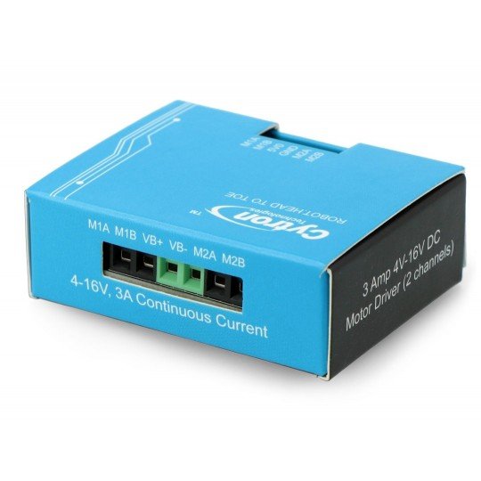 Cytron MDD3A - dual-channel 16V / 3A motor Botland - Robotic Shop