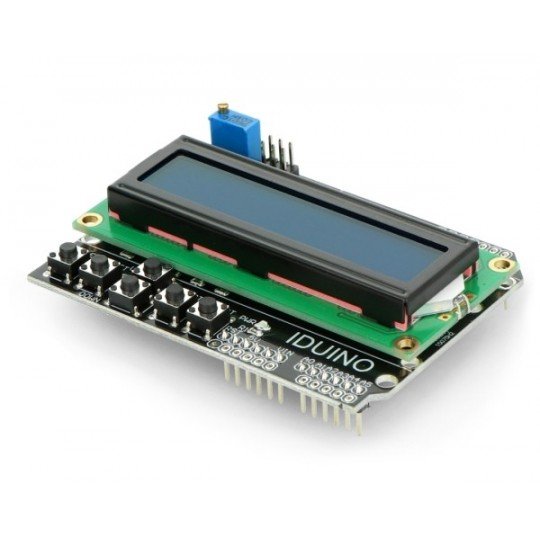 Buy LCD Keypad Shield - display for Arduino - Botland - Robotic Shop