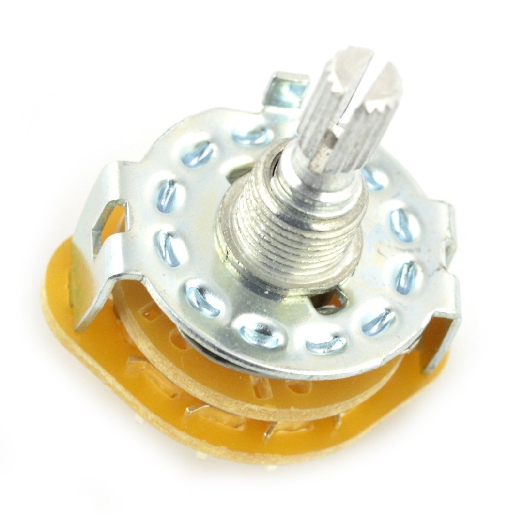 Rotary switch 5-position 1 circuit - 37mm Botland - Robotic Shop