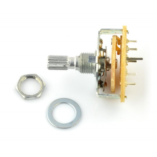 Rotary switch 5-position 1 circuit - 37mm Botland - Robotic Shop