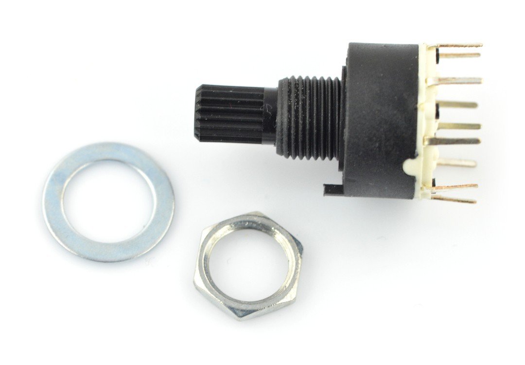 Rotary switch 3-positions 2 circuits - 30mm Botland - Robotic Shop