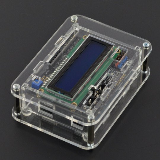 Case for Arduino Uno and LCD Keypad Shield v1.1_ Botland - Robotic Shop