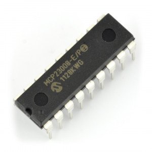 Buy MCP23008-E / P - 8-channel I2C pin expander Botland - Robotic Shop