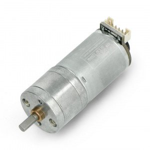 DC Motor with Gear 6V 210RPM + encoder Botland - Robotic Shop