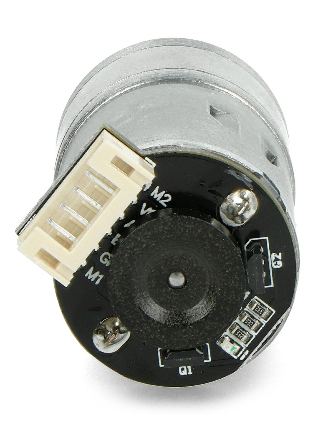 DC Motor with Gear 6V 210RPM + encoder Botland - Robotic Shop