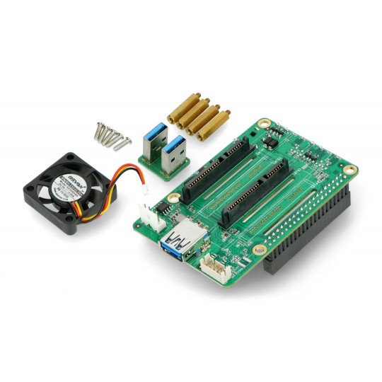 Dual SATA HAT for Raspberry Pi 4B - Seeedstudio Botland - Robotic Shop
