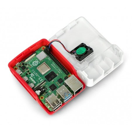 Fan for Raspberry Pi 4B official case Botland - Robotic Shop