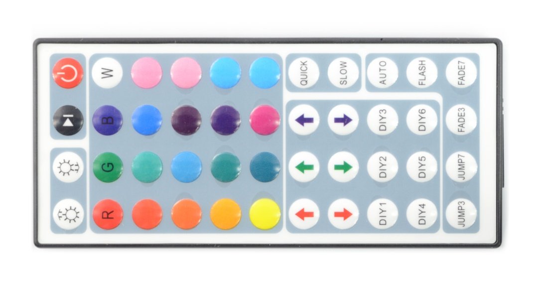 Driver for RGB LED strips with IR remote control Botland - Robotic Shop