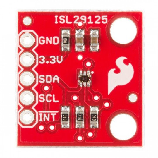 ISL29125 RGB I2C light intensity sensor - SparkFun Botland - Robotic Shop