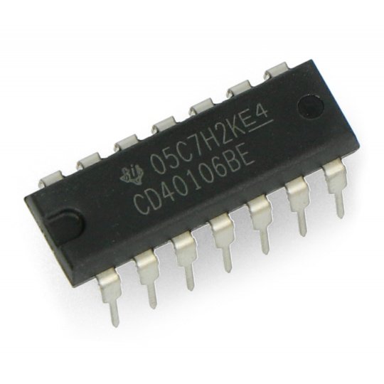 Buy Logic system CD40106BE - 6x inverter with Botland - Robotic Shop