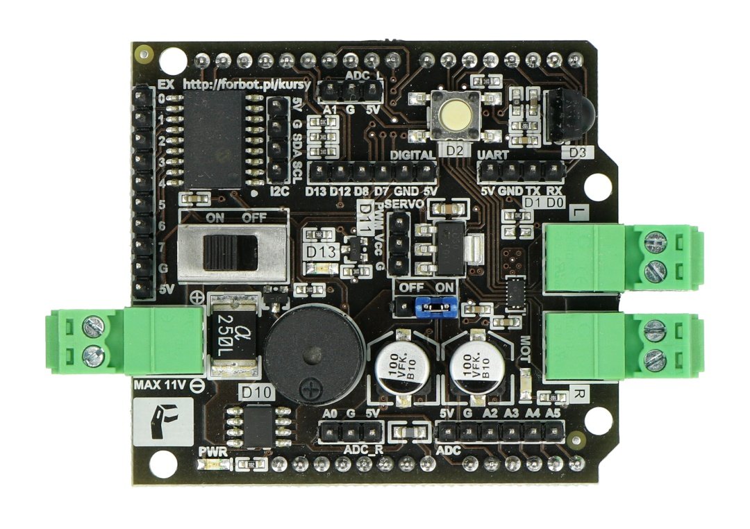 Buy Forbot Robot Shield for Arduino Botland - Robotic Shop