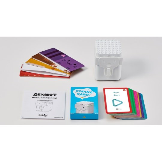 Zestaw przedszkolny Genibot z matą, krązkami Botland - Robotic Shop