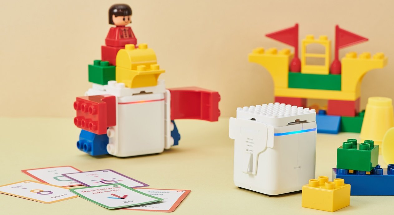 Zestaw przedszkolny Genibot z matą, krązkami Botland - Robotic Shop