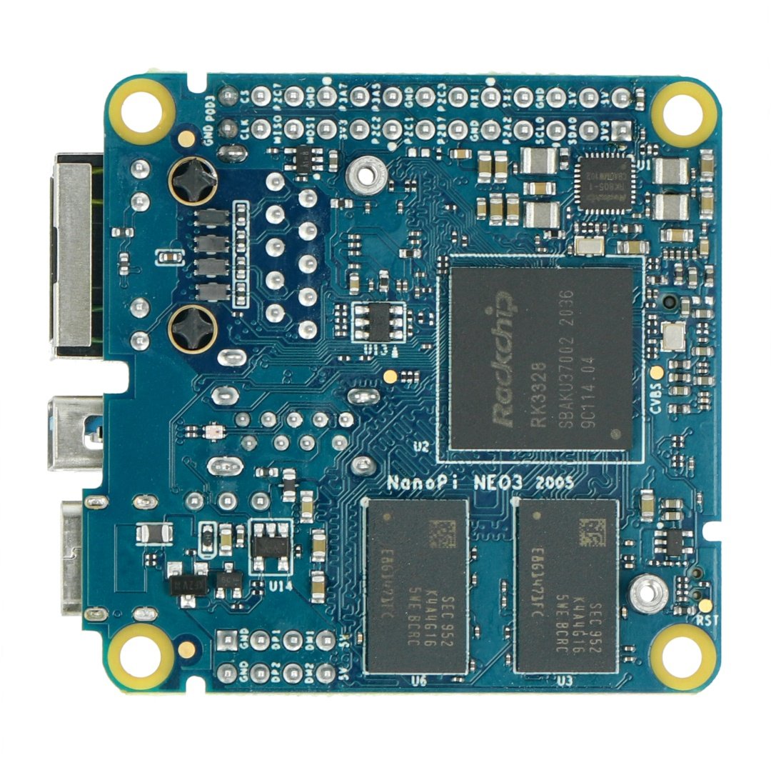 NanoPi NEO3-LTS - RK3328 Quad-Core 1,3 GHz + 1GB Botland - Robotic Shop