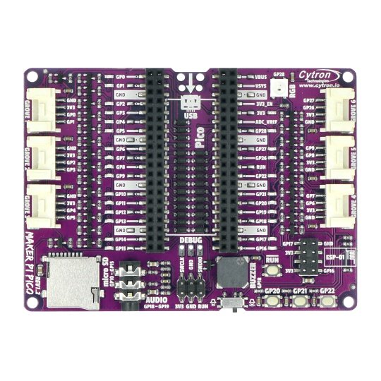 Maker Pi Pico Base: Simplifying Pi Pico for Botland - Robotic Shop