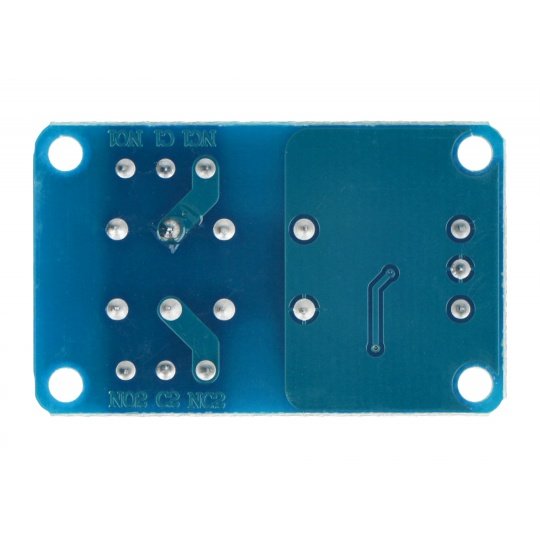 Relay module DPDT 1 channel - 1A / 125VAC contacts - 12V coil Botland ...