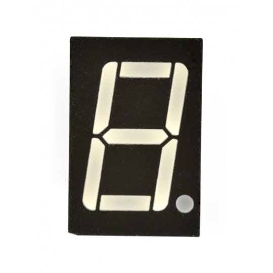 Buy Eight-segment display x1 - 14mm green - 8 mcd Botland - Robotic Shop