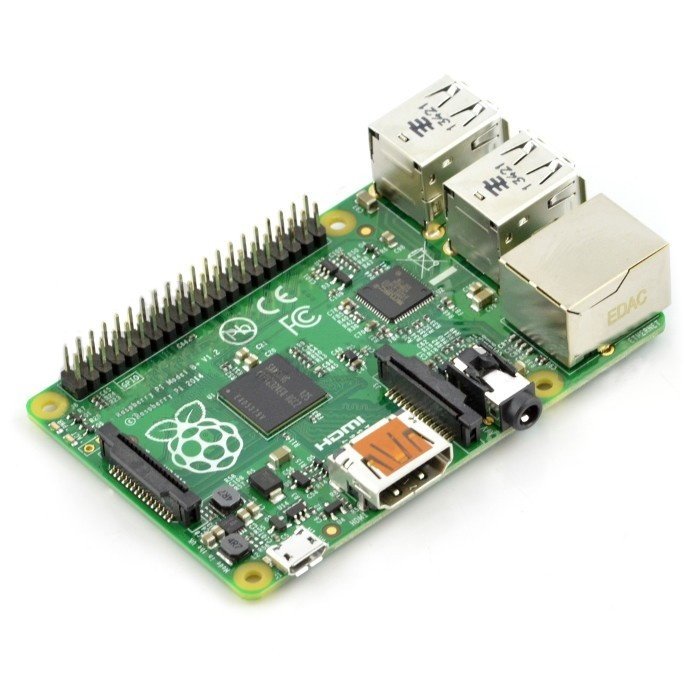 Raspberry Pi Model B+ 512MB RAM Botland - Robotic Shop