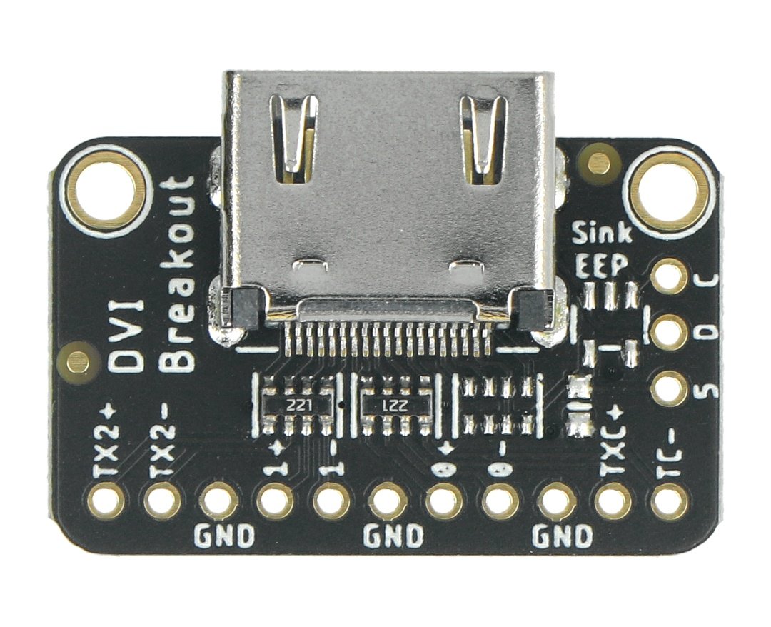 DVI Breakout Board - Adapter with HDMI/DVI connector - for Raspberry Pi Pico - Adafruit 4984 ...