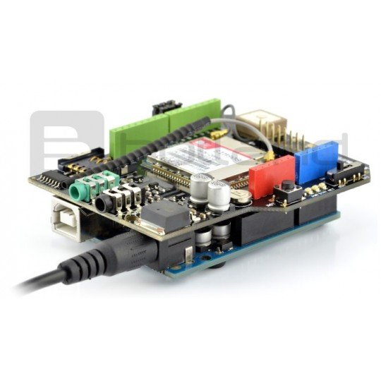 DFRobot GPS/GPRS/GSM SIM908 Shield for Arduino v3 Botland - Robotic Shop